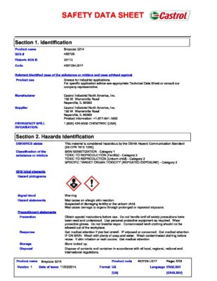 Braycote_3214_msds – Chemical.net