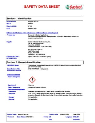 Braycote_803EP_msds – Chemical.net