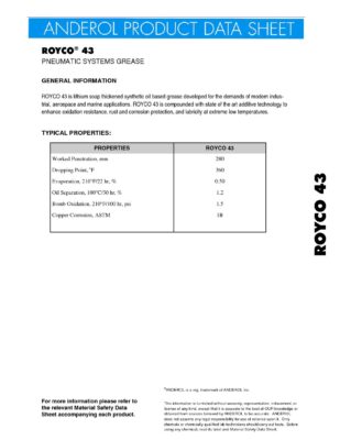 Royco43 – Chemical.net