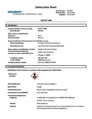 Tectyl900 – Chemical.net