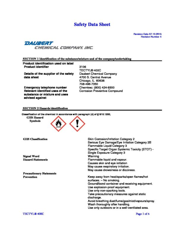 Tectyl_400C_MSDS - Chemical.net