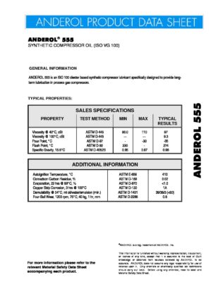 anderol555_pds – Chemical.net